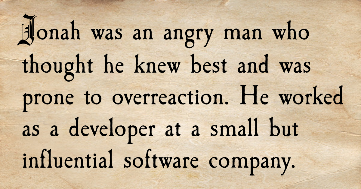 Jonah (Story) | Bible Stories for Software Developers